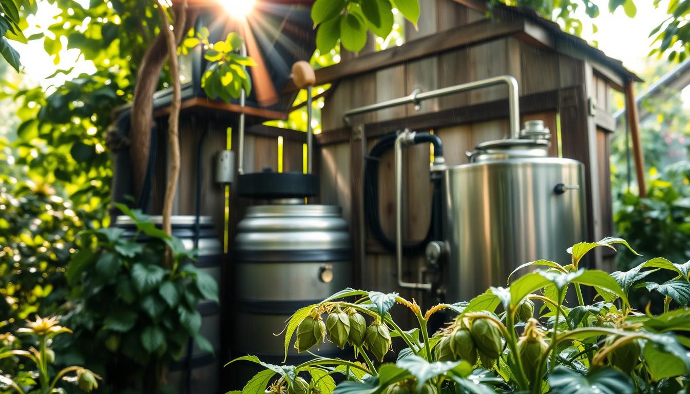 Rainwater Harvesting for Sustainable Home Brewing
